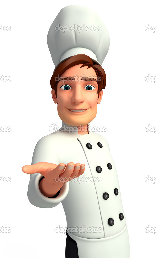 Chef — Stock Photo © pixdesign123 #36621997