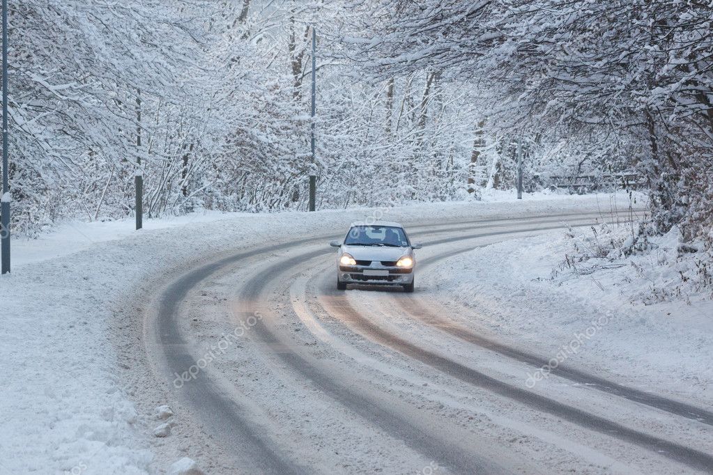 Car in Snow — Stock Photo © Dpullman #17898553