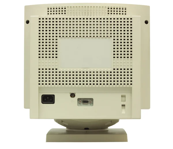 CRT Monitor Side View Stock Photo by ©Dpullman 35620449