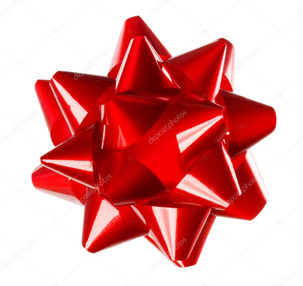 Red Gift Bow Stock Photo by ©Melpomene 13851723