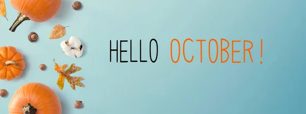 Hello October Facebook Covers
