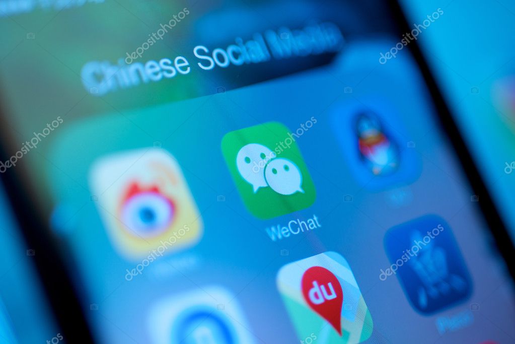 Chinese WeChat Social Media – Stock Editorial Photo © tangducminh #41074539