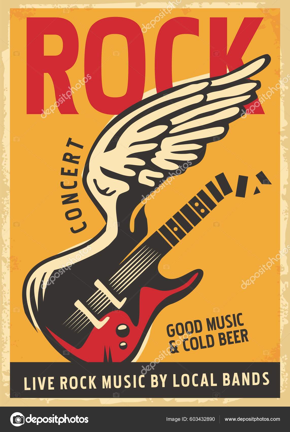 Rock Concert Posters Designs