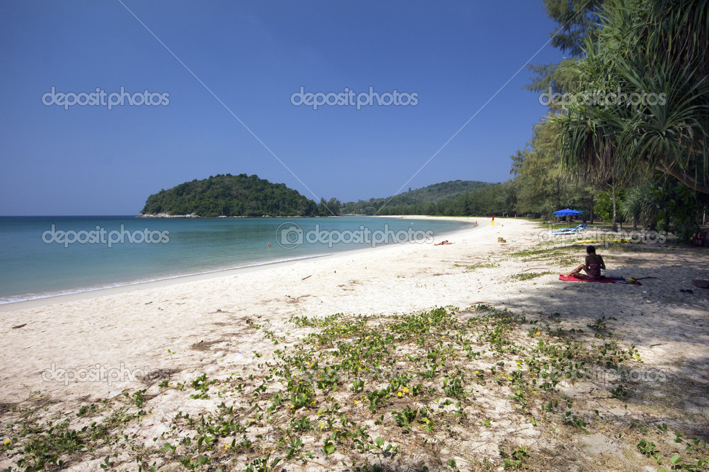 Layan Beach, Phuket, Thailand — Stock Photo © khellon #19455061