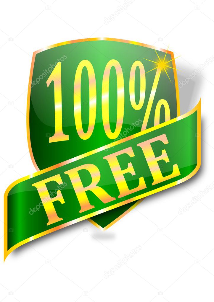 A label with the word free — Stock Photo © petr73 #38245225