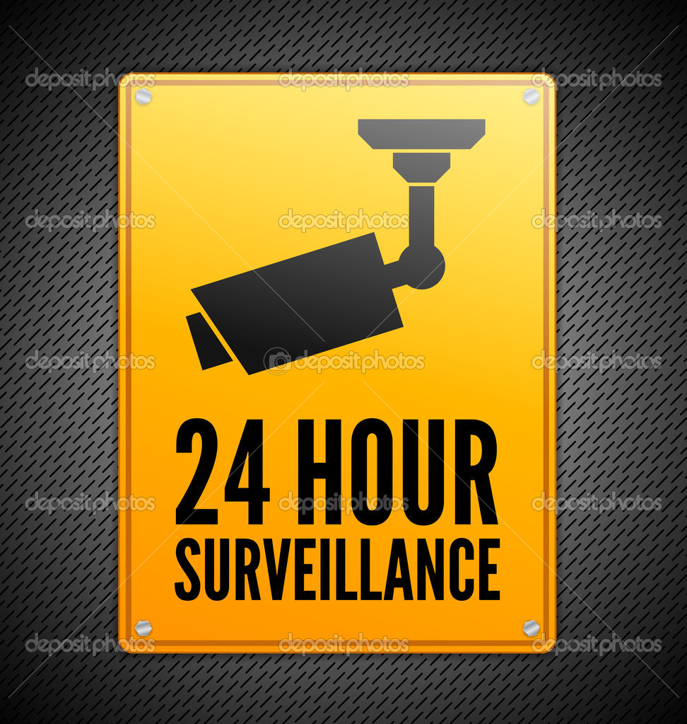 Surveillance sign Stock Vector Image by ©hollygraphic #27451045