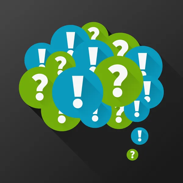 Icône de questions et réponses images vectorielles, Icône de questions ...