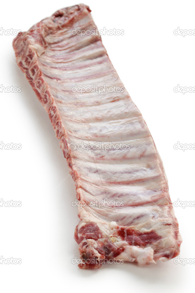 Costillas de repuesto crudas — Foto de stock #13673740 © asimojet