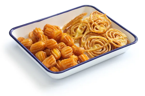 Zoolbia & bamieh, iranian sweets Stock Photo by ©asimojet 50608031