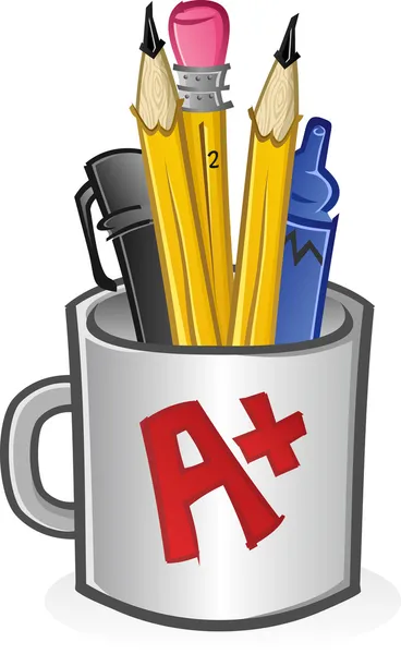Writing utensils Stock Vectors, Royalty Free Writing utensils ...