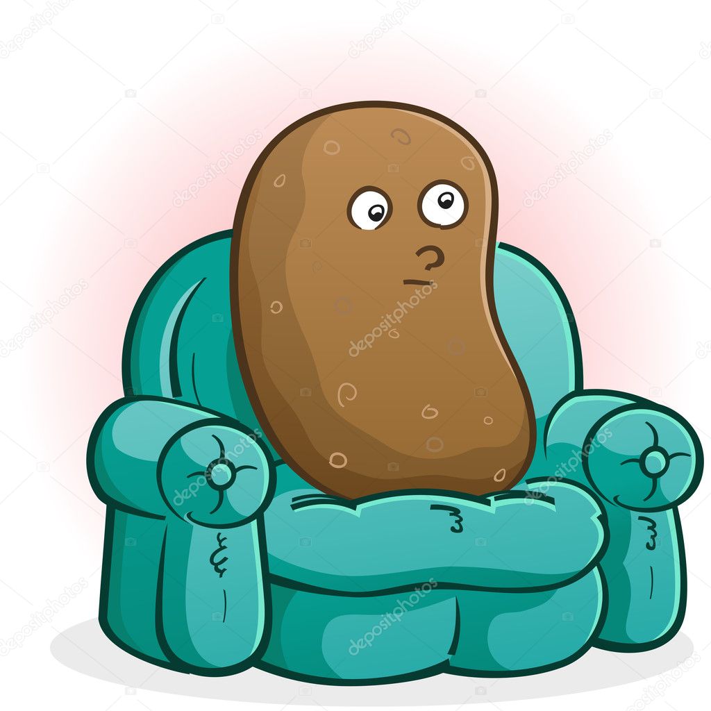 Couch Potato Clip Art