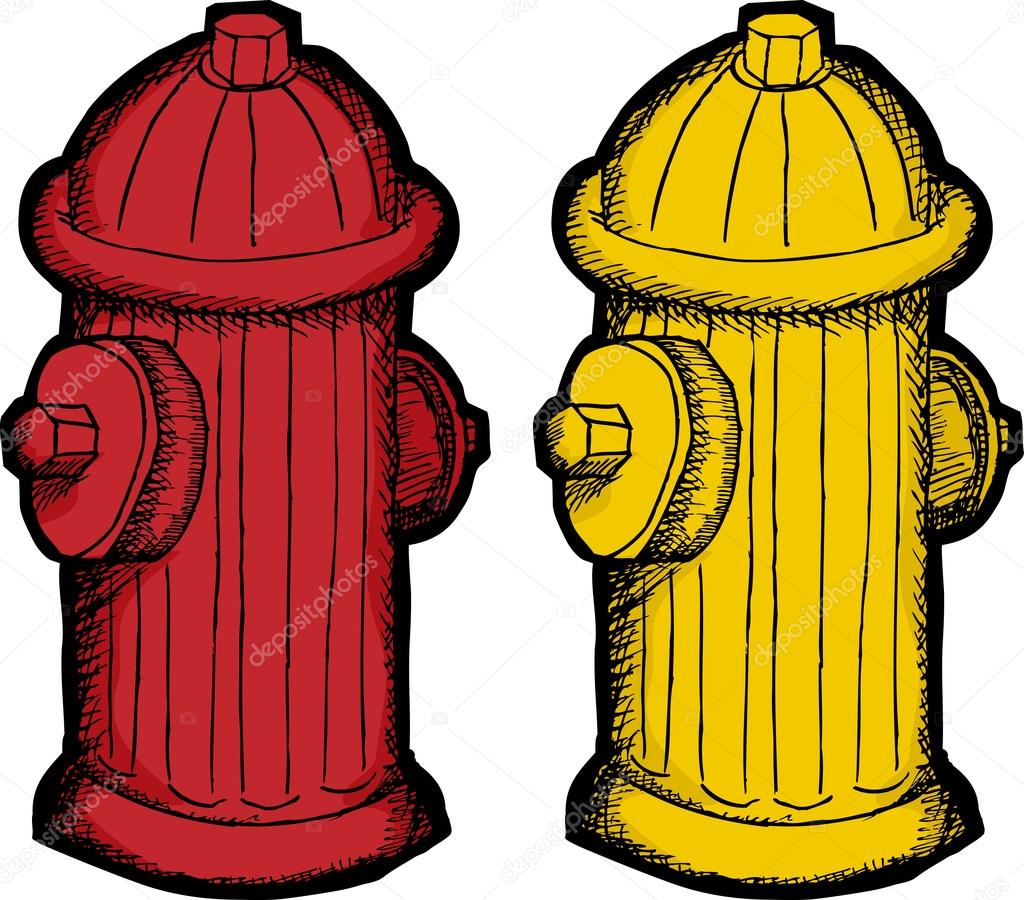 Fire Hydrant Cartoon — Stock Vector © theblackrhino #19102983