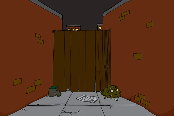 Dark alley Vector Art Stock Images | Depositphotos