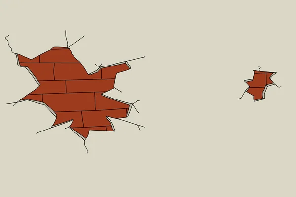 Vectores de Muro roto, imágenes vectoriales | Depositphotos