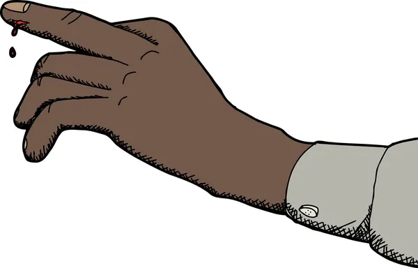 ᐈ Cut finger cartoon stock vectors, Royalty Free cut finger ...