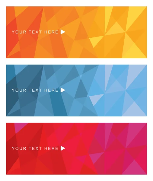Geometric banner Vector Images | Depositphotos