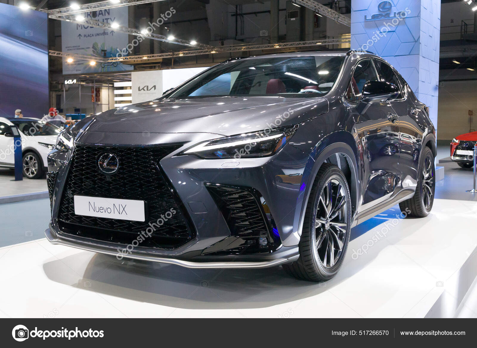 Barcelona Spain October 2021 Lexus 350H Automobile Barcelona 2021 ...