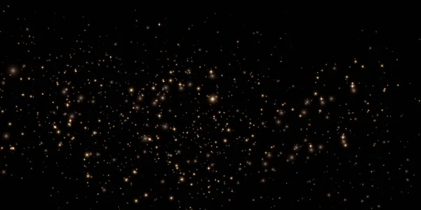 Golden Dust Light Png Bokeh Light Lights Effect Background Christmas ...