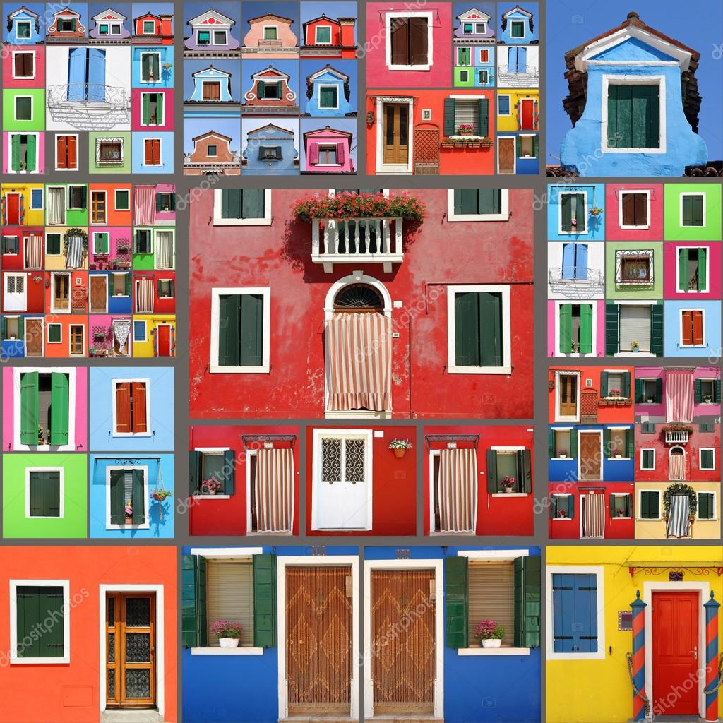 Abstract house collage — Stock Photo © Malgorzata_Kistryn #38764933