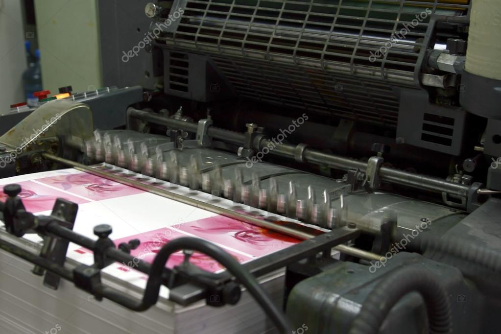 Offset machine — Stock Photo © Pixellio #21611143