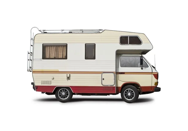 Big German Motorhome Side View Isolated White — Stock Photo © Pixellio ...