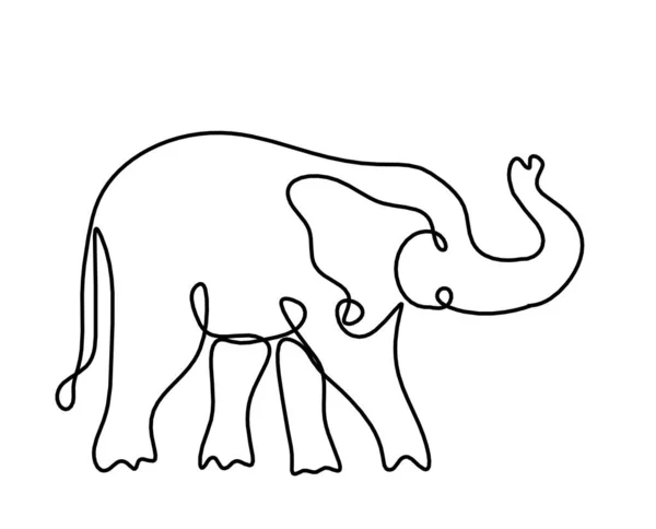 100,000 Elephant outline Vector Images | Depositphotos