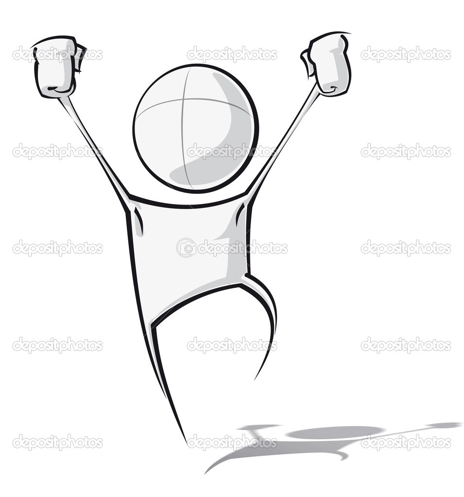 Simple People - Victory Stock Vector Image by ©nazlisart #50331941