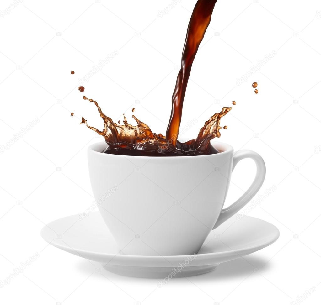 Coffee splash Stock Photo by ©ifong 29483449