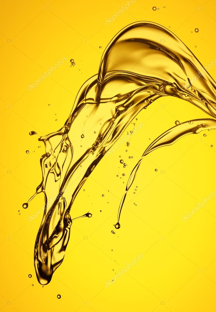 Oil splash — Stock Photo © ifong #29491933