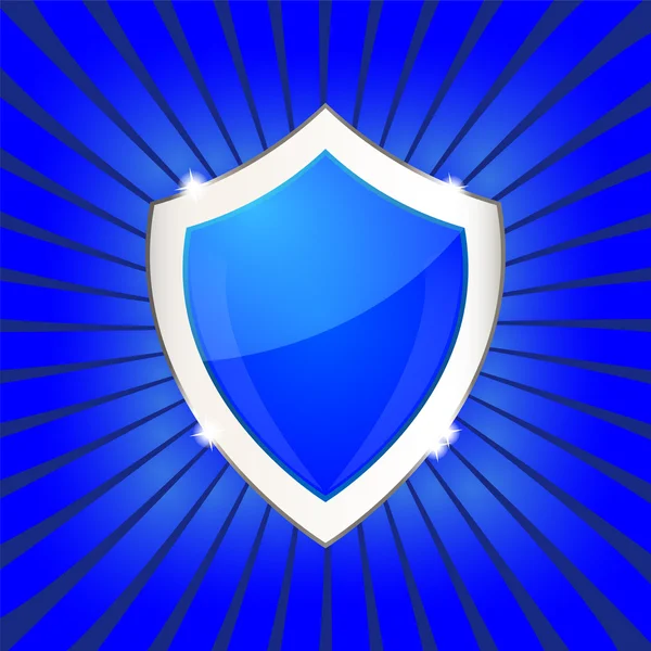 Blue shield Stock Vector by ©pavlentii 25580879