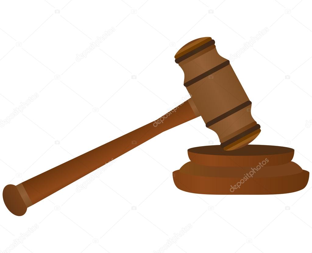 Hammer at auction Stock Vector Image by ©pavlentii #32011225