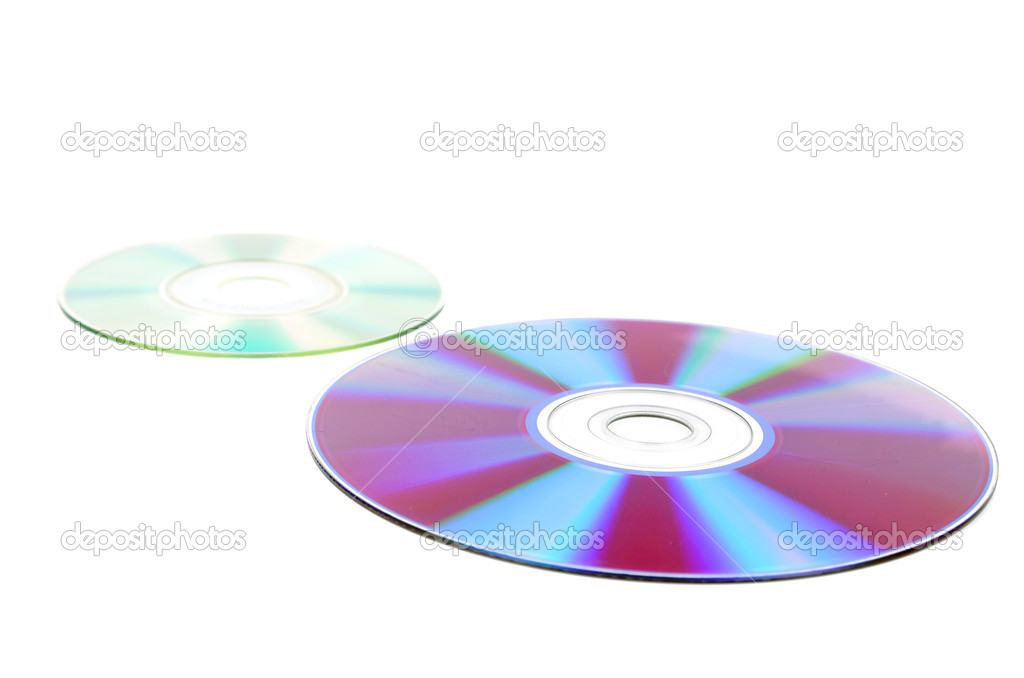 DVD on white background — Stock Photo © anaken2012 #12688883