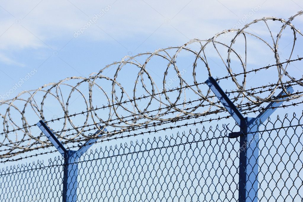 Barbed wire — Stock Photo © dmow1914 #51014779