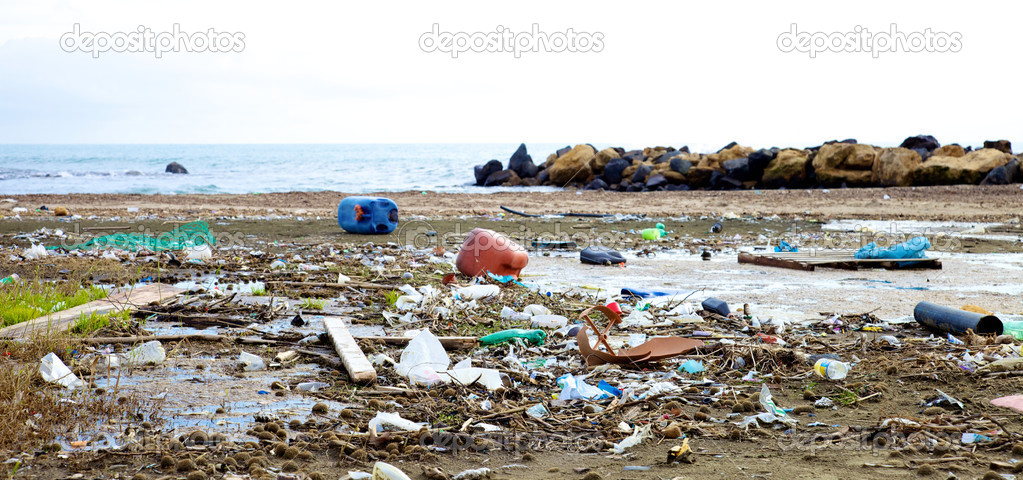 Pollution in the world climate disaster Stock Photo by ©fabianaponzi ...
