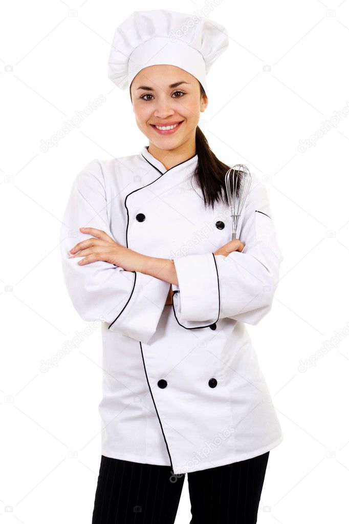 Female Chef Stock Photo by ©iodrakon 30171615