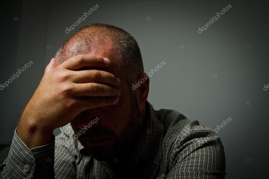 Sad man — Stock Photo © maurus #30207821
