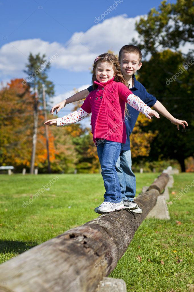 Kids playing Stock Photo by ©stu99 23793297