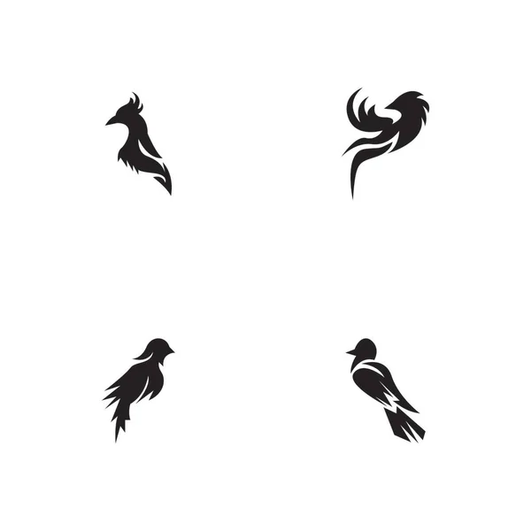 Simple Bird Silhouette Tattoos