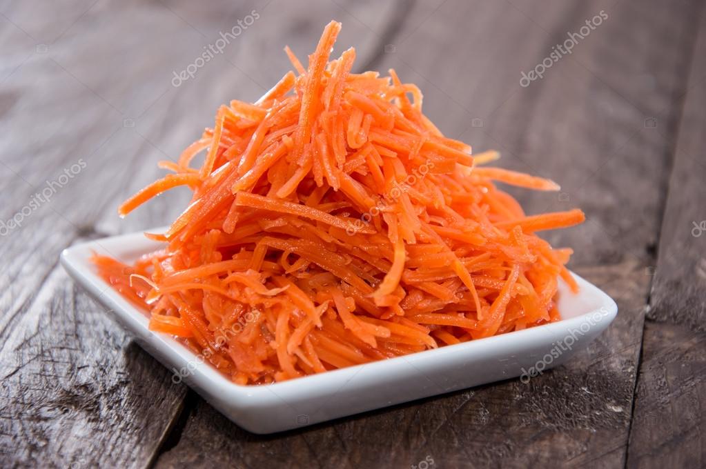 Small Plate with Carrot Salad Stock Photo by ©HandmadePicture 18113877