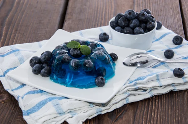 Portion of Blueberry Jello Stock Photo by ©HandmadePicture 22368661