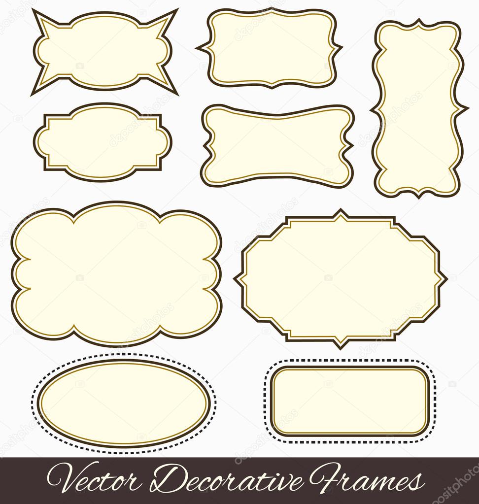 Frame design elements Stock Vector Image by ©Glopphy #20247389