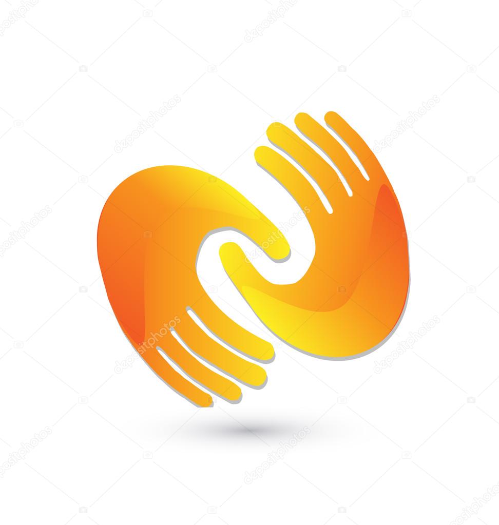 Handshaking logo illustration Stock Vector Image by ©Glopphy #31073071