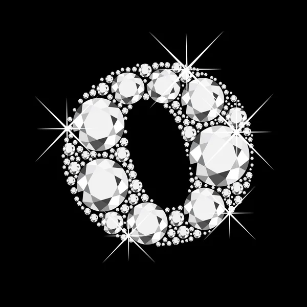Letter C with diamonds bling bling Stock Vector Image by ©Glopphy #34109505