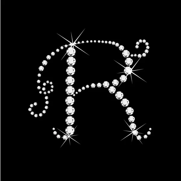 Diamond alphabetic uppercase and lowercase letters of "M" — Stock ...