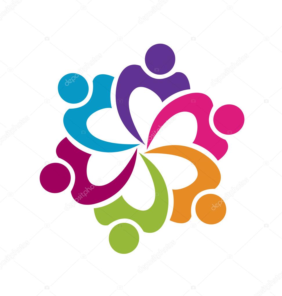 Teamwork people unity business logo Stock Vector by ©Glopphy 42942817 Teamwork people unity business logo Stock Vector by ©Glopphy 42942817