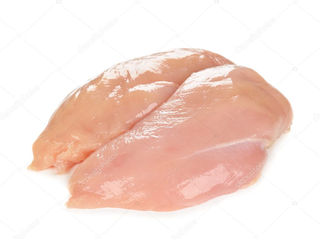 rå kycklingfilé — Stockfotografi © Olyina #39763443