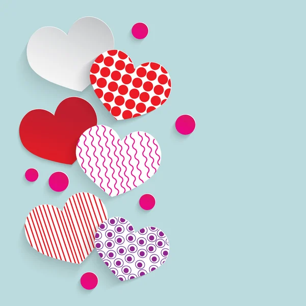 Paper hearts Stock Vector by ©Olyina 50965631