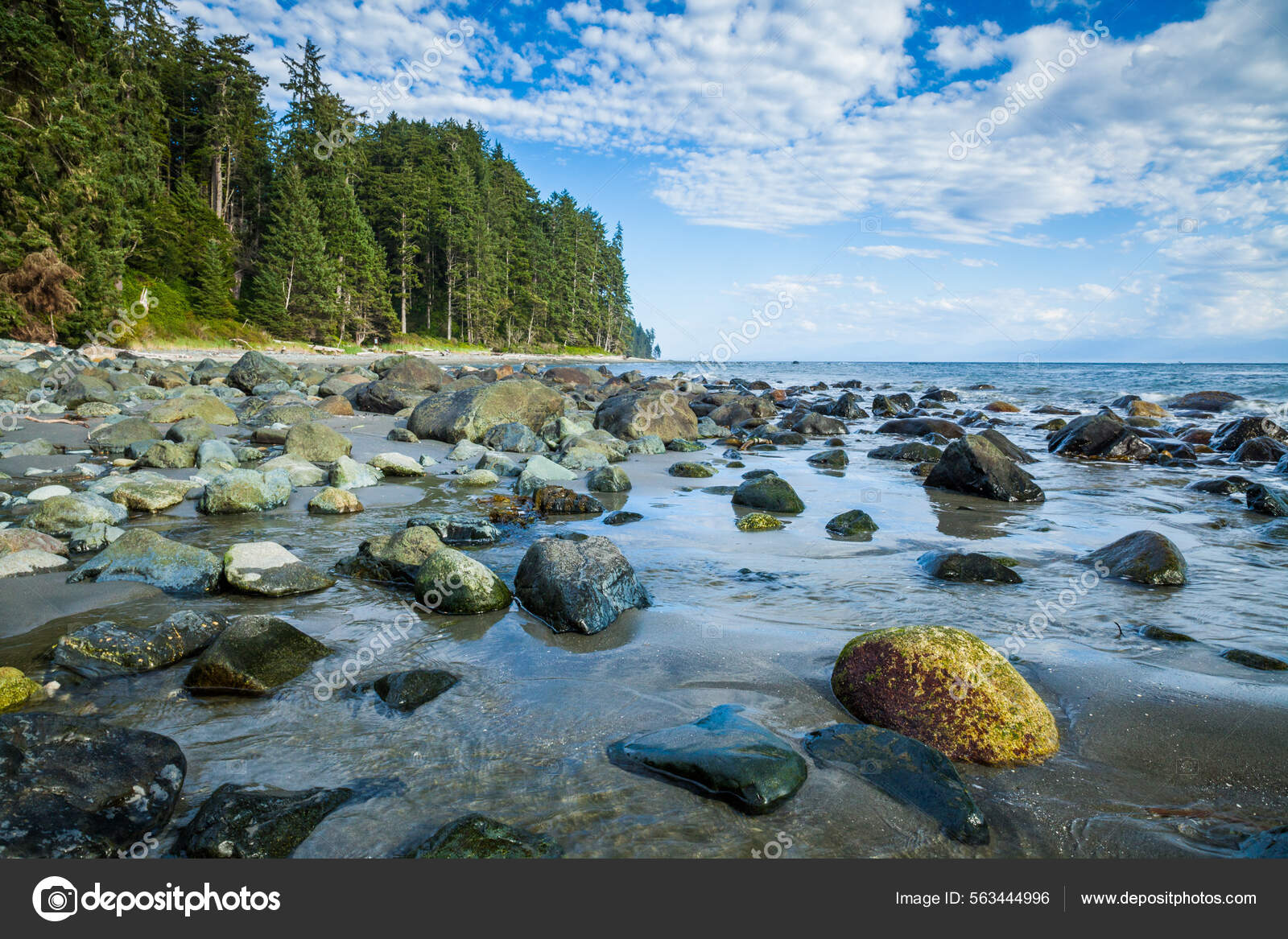Second Beach, Juan de Fuca Provincial Park, Vancouver Island, British ...