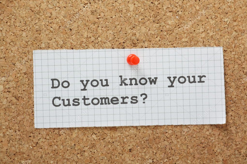 Know Your Customers Stock Photo by ©thinglass 46600485