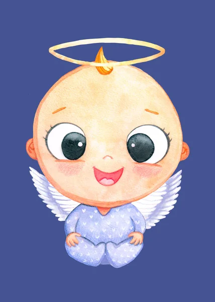 Angelitos bebes imágenes de stock de arte vectorial | Depositphotos
